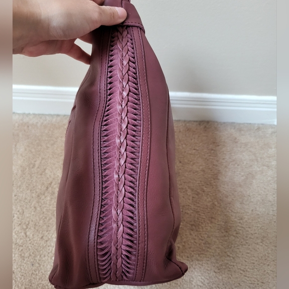 The Sak | Bags | Nwt The Sak Collective The 3 Leather Carbernet Hobo ...